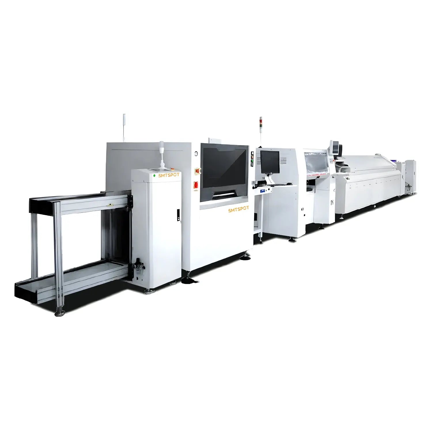 Multi Function Auto SMT Line for Mobile & LED | High Efficiency – SMTSPOT